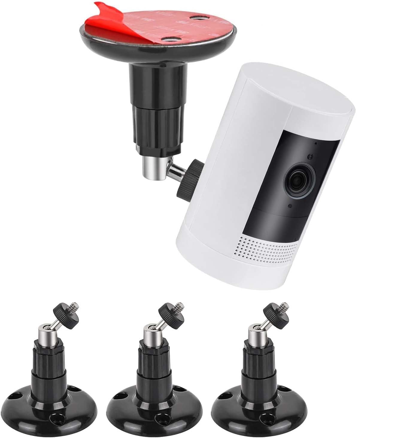 PAIKIUU 3Pcs Adhesive Ring Camera Mount Wall Mount without Drilling ...