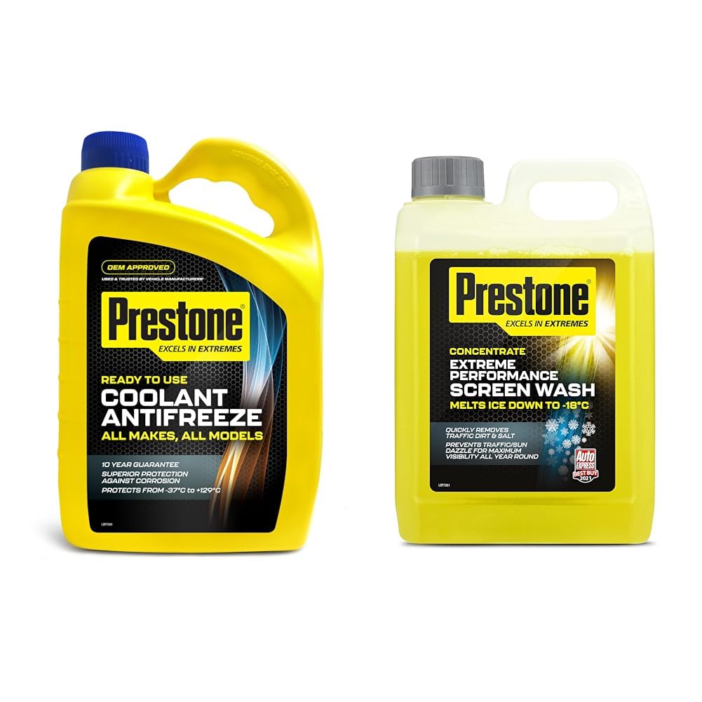 Prestone PAFR0038B Coolant Antifreeze for All Vehicles 10-year 300,000 ...