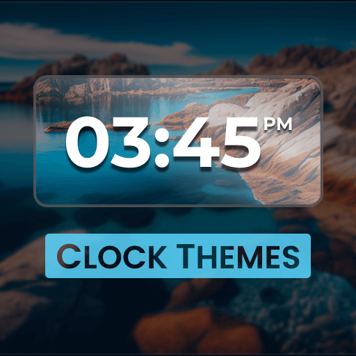 Clock Themes Screensaver Mega Collection - digital & analog wallpaper with aesthetic peaceful ...