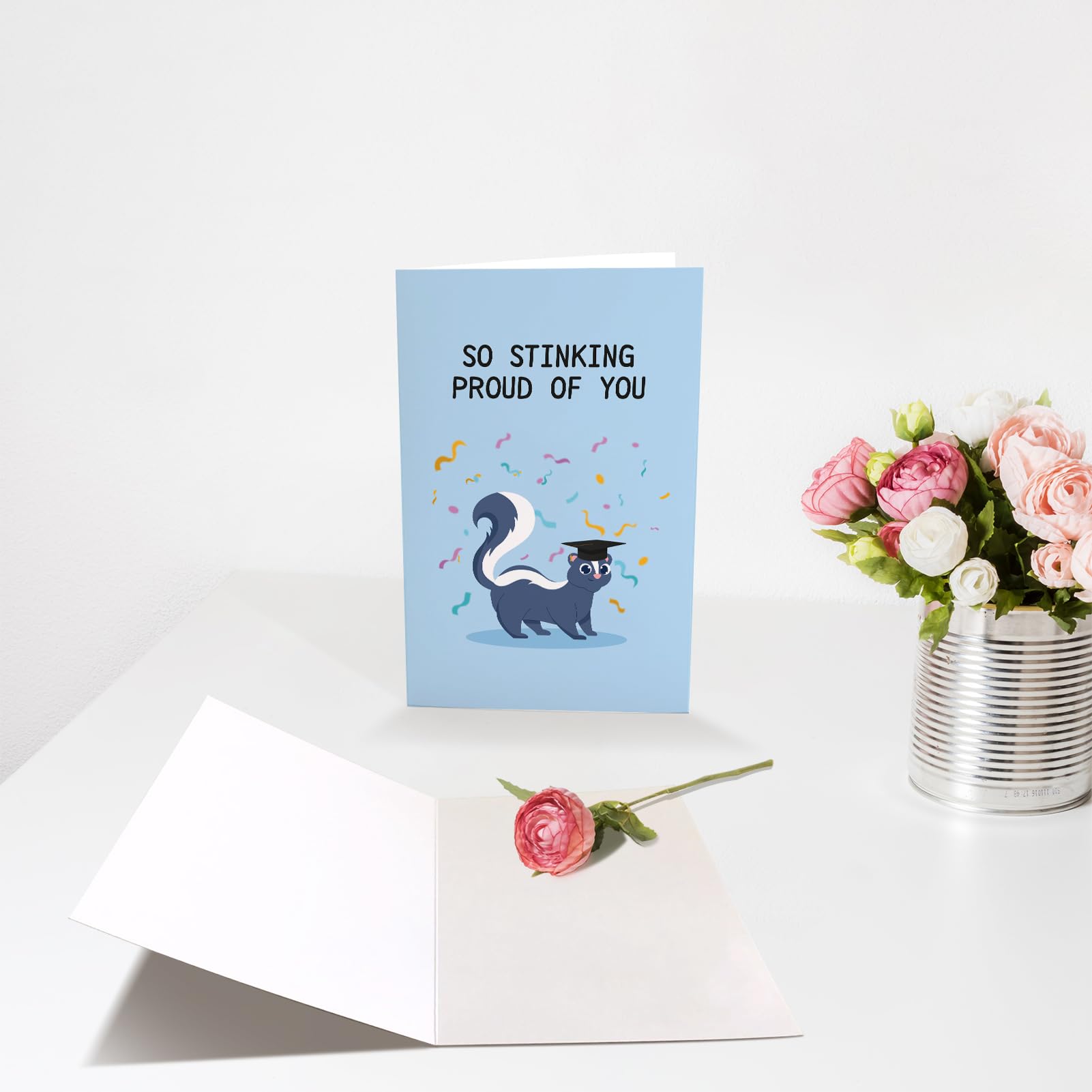 Snapklik.com : Funny Skunk Graduation Card, So Stinking Proud Of You ...