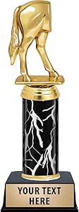 Amazon.com : Horses Rear Trophies, 11" Horses Rear Trophy Award with ...