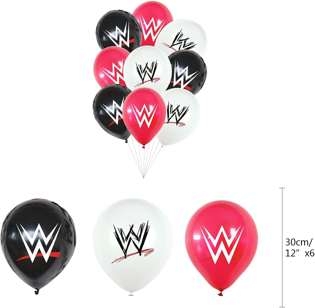 WWE Birthday Party Decorations Supply Set for Kids with Happy Birthday ...
