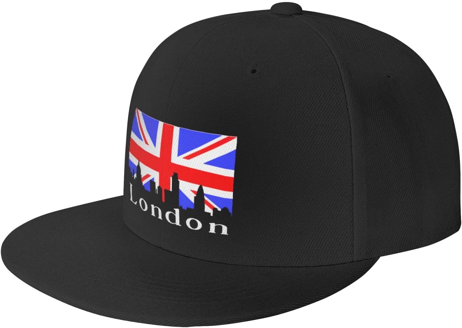 LUJON-British-Flag-London-Skyline-Trucker-Hat, Snapback Hats Baseball ...