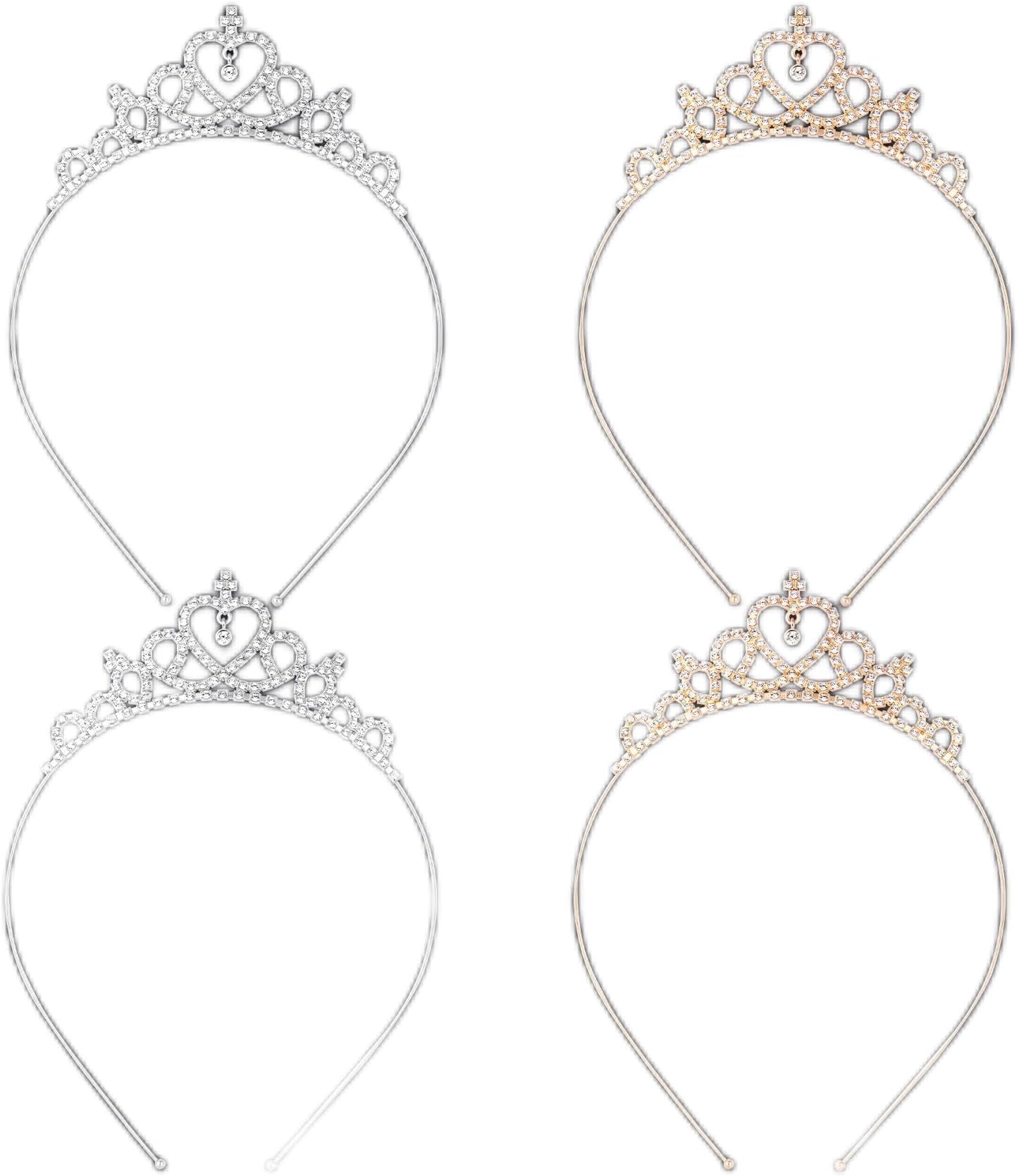 Amazon.com : Crystal Headband Rhinestone Headbands for Women Pearl ...