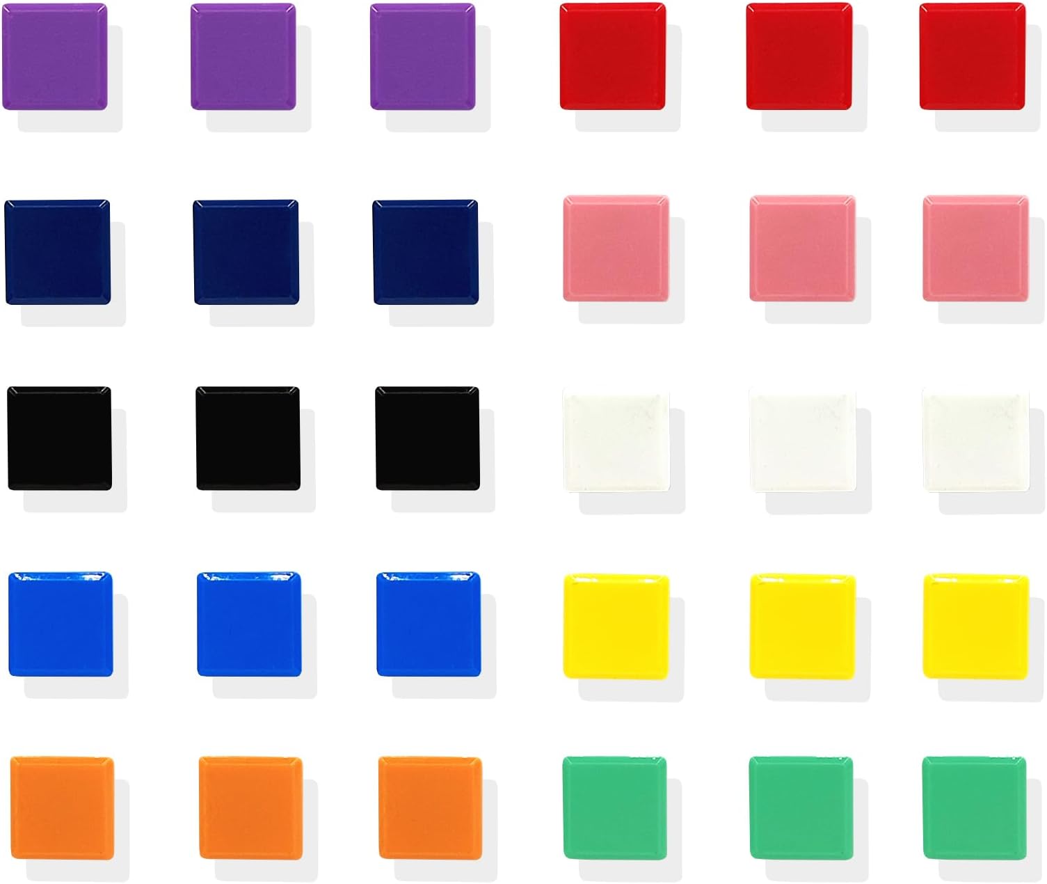 Amazon.com: ZDZBLX Fridge Magnet, 30 Pack 10 Colors Refrigerator ...