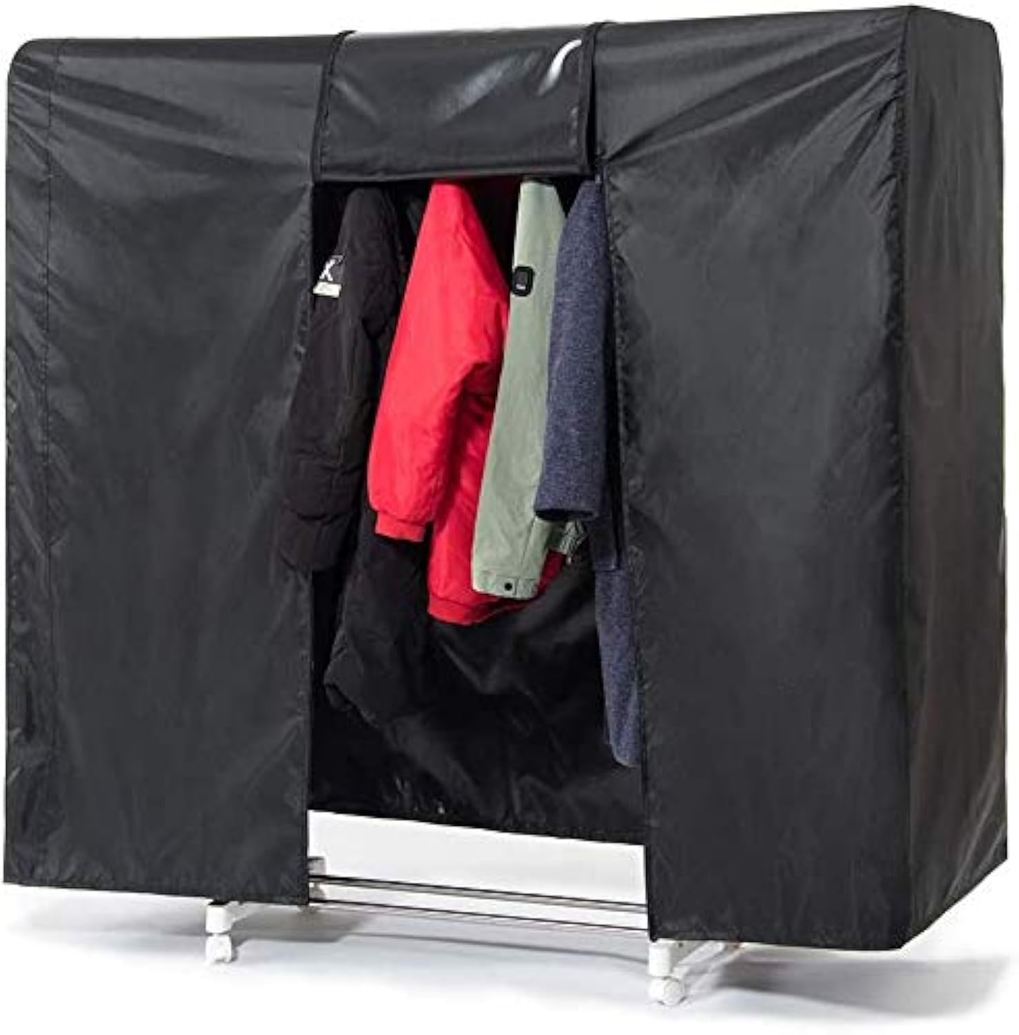 Clothes Cover Aazon.co: Garent Rack Cover,Storage Shelf & Clothes Rack ...