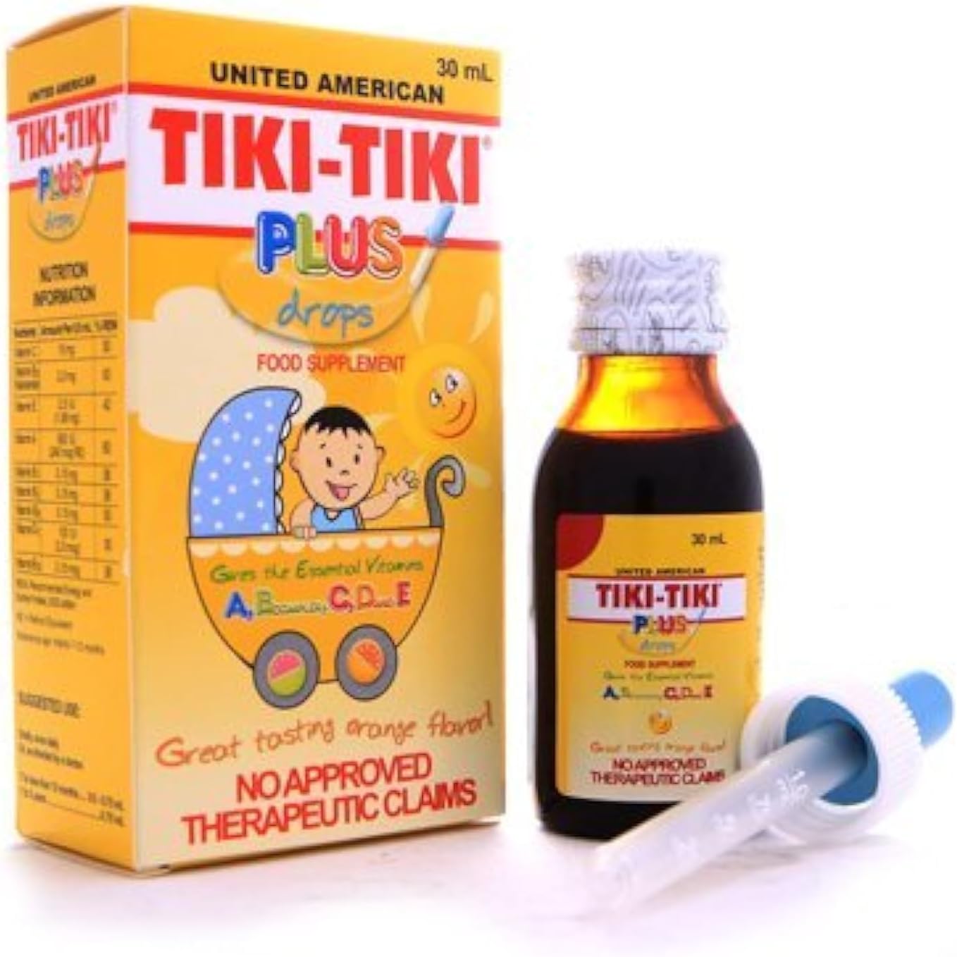 Amazon.com: 2 Bottles of Tiki-Tiki Plus Drops 30ml : Health & Household