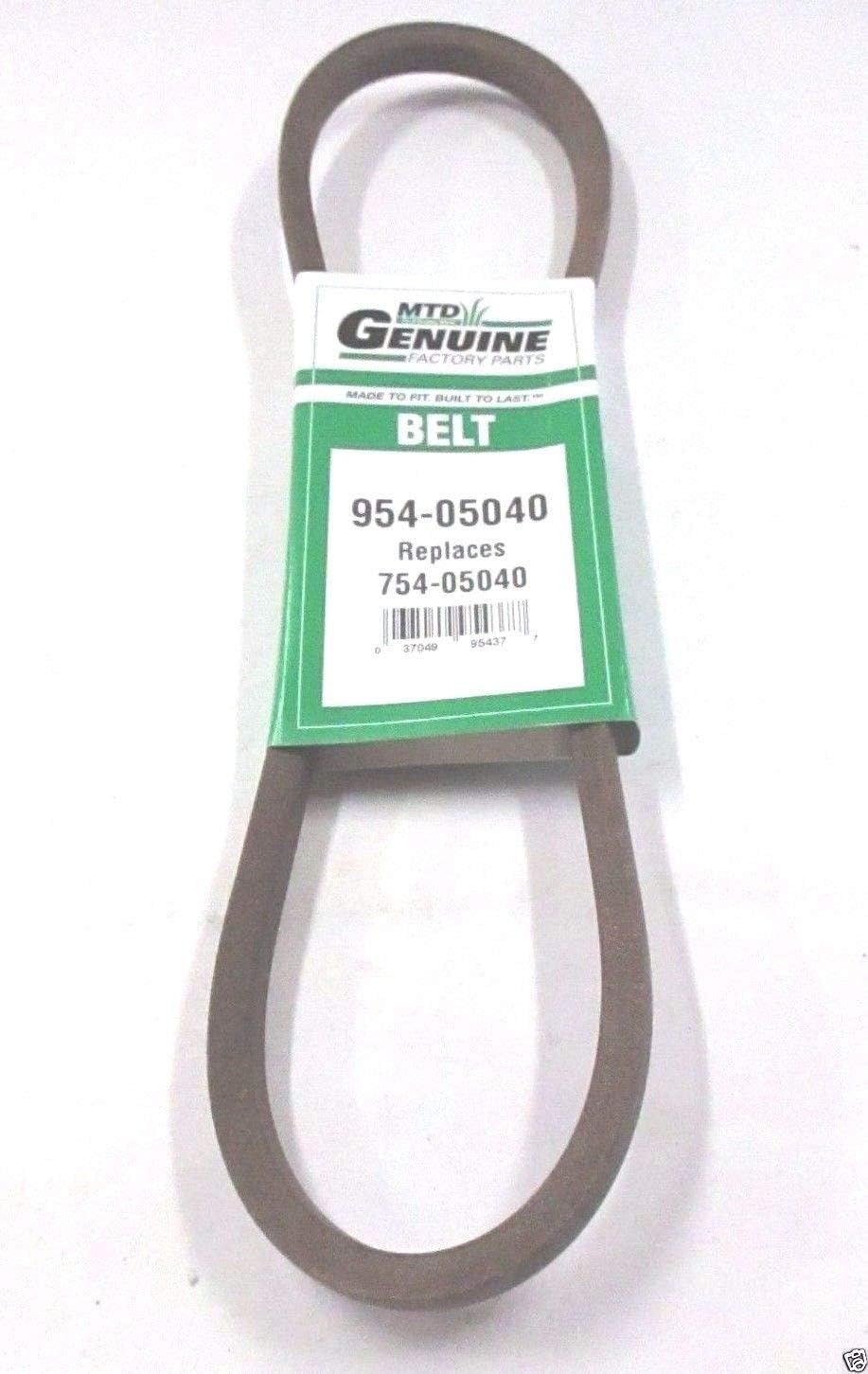 Amazon.com : Genuine MTD Lawn Mower Belt 954-05040 : Patio, Lawn & Garden