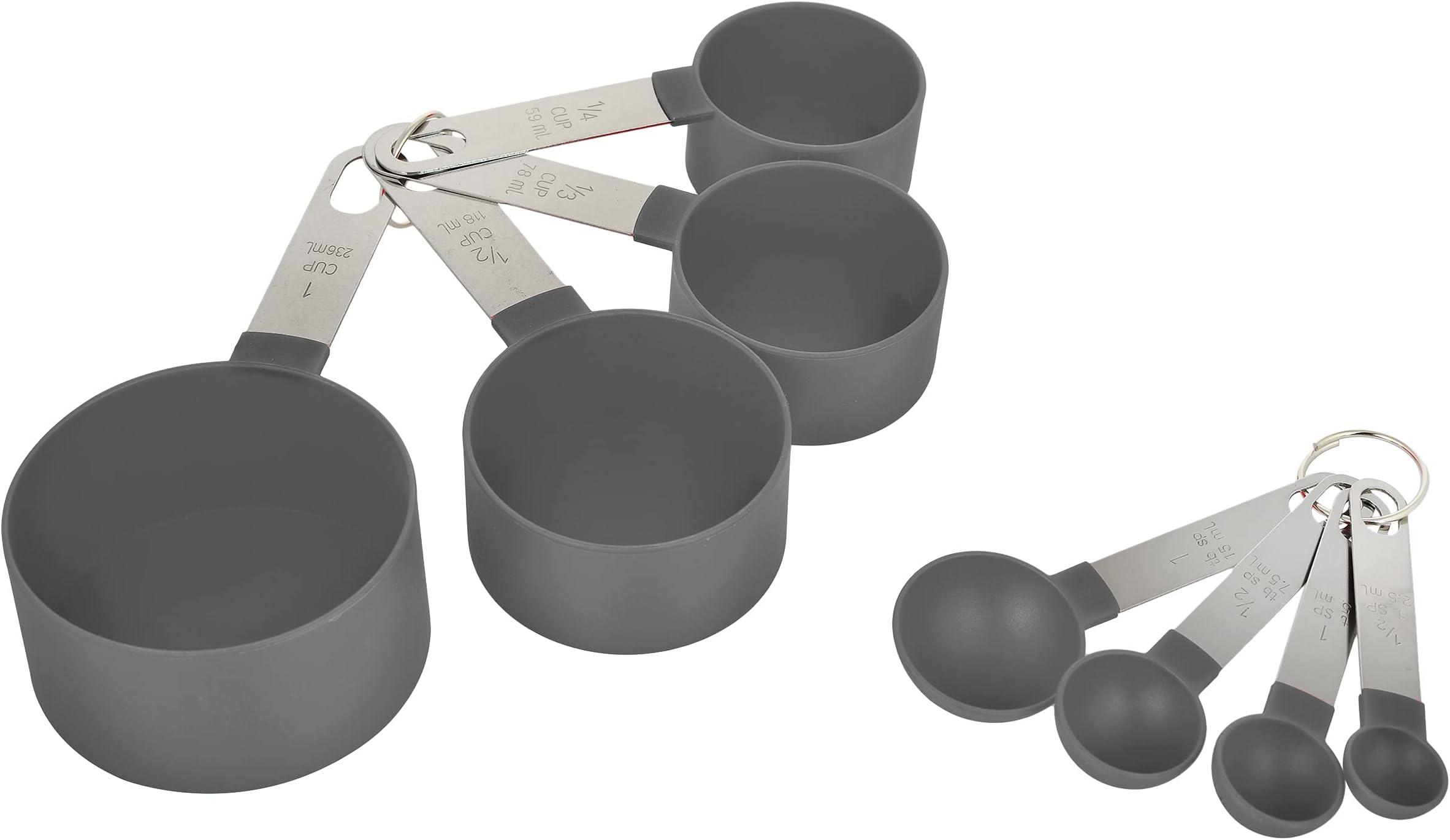 Bello Polypropylene Measuring Cylinder 250 ml Beaker 250 ml & Jug 250 ml Set for School College ...