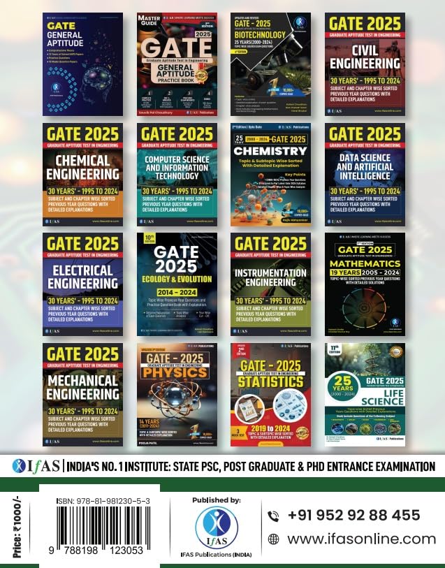 Buy GATE Electronics and Communication Engineering 2025 Book | Last 30 ...