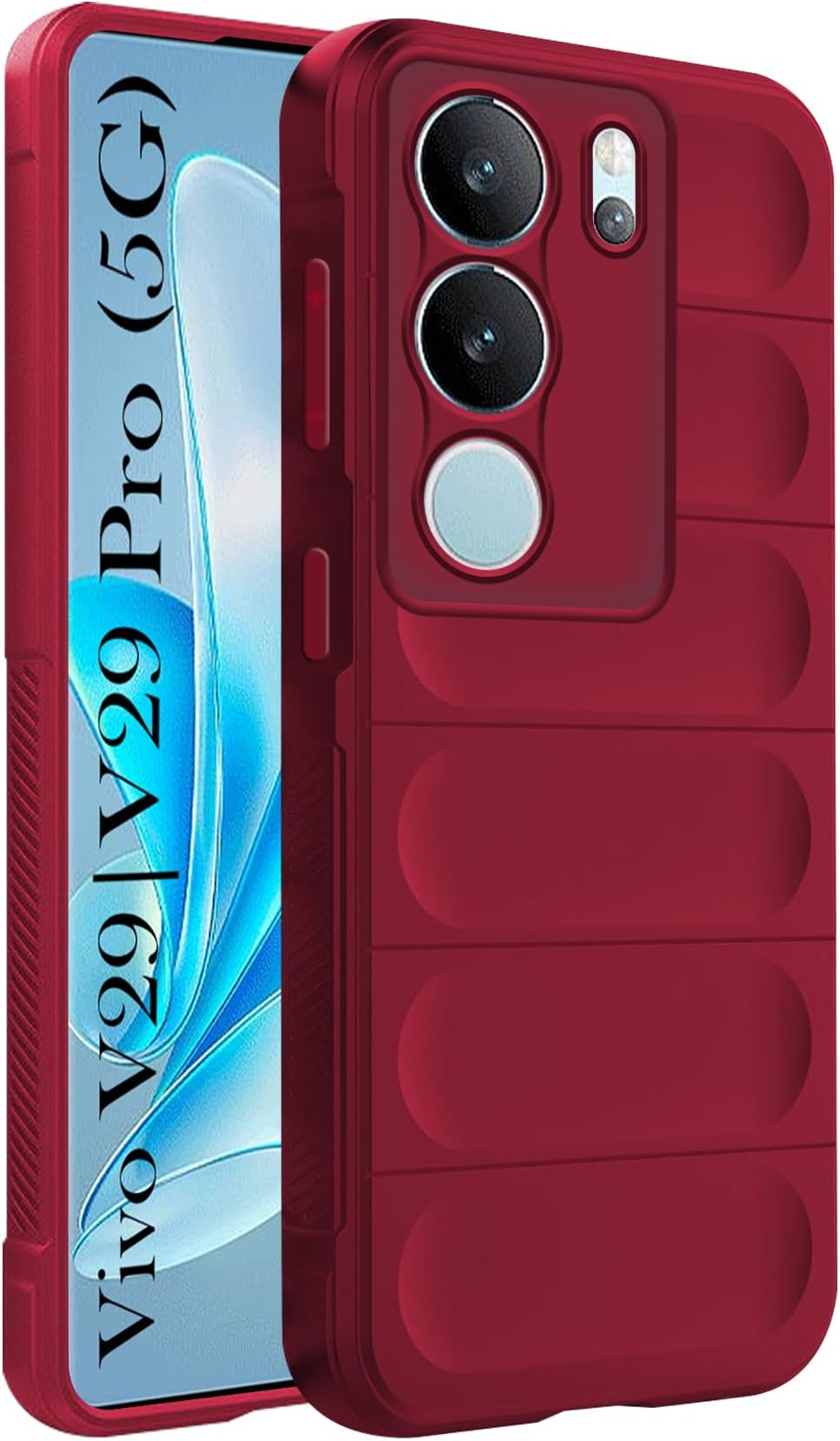 Jkobi Back Cover Case for Vivo V29 | Vivo V29 Pro 5G (Matte Liquid ...