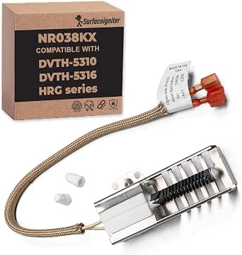 Compatible With DVTH-5310, NX58h5600SS, WB13K21 Gas Range Oven Igniter ...