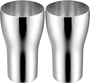 Amazon｜よこやま 燕人の匠 プライム ステンレスタンブラー 440ml 2P ES-500 シルバー｜タンブラーグラス オンライン通販