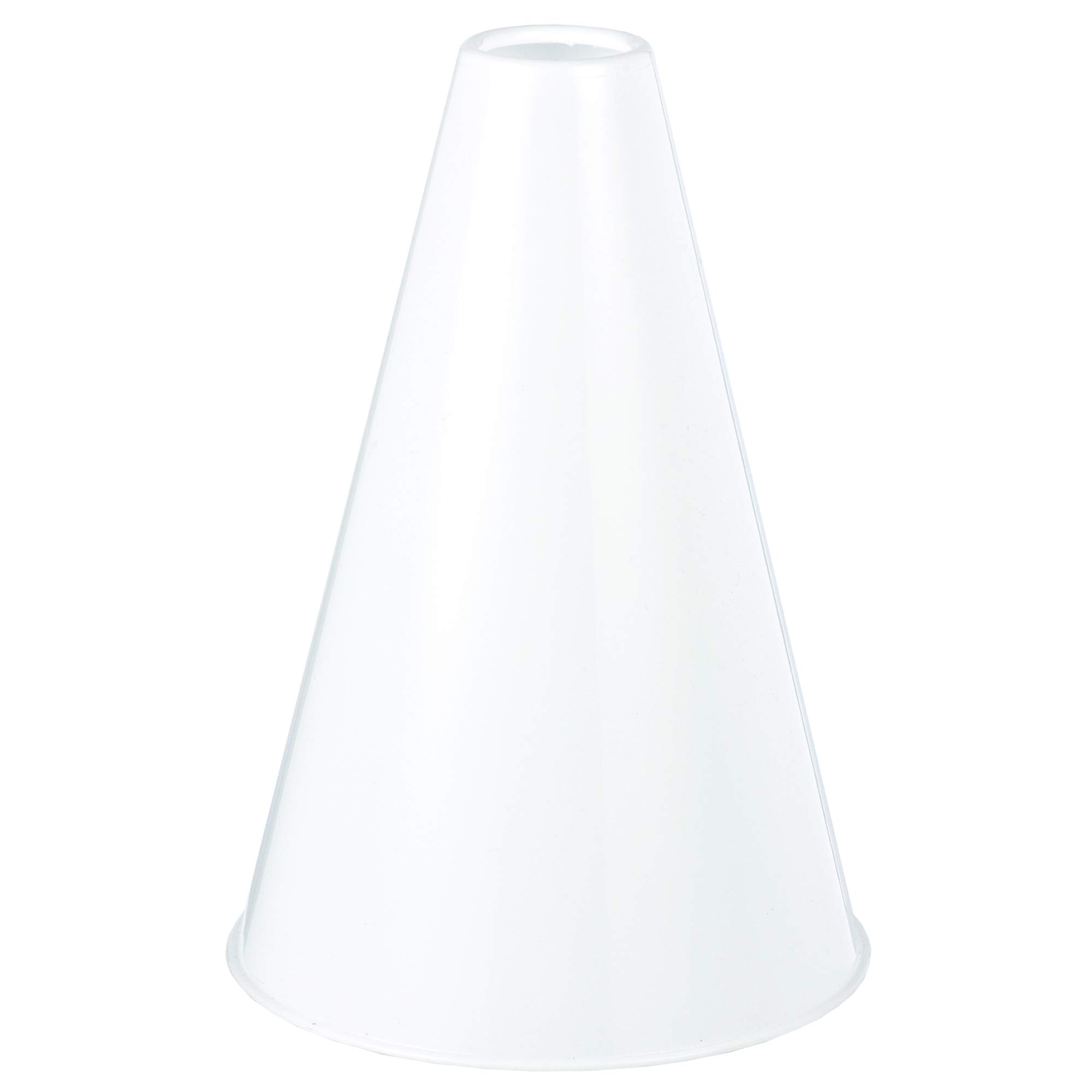 Amazon.com: White Plastic Megaphone (8.25" x 6") – 1 Pc - Eco-Friendly ...