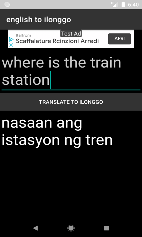 Language Translator English to Ilonggo:Amazon.com:Appstore for Android