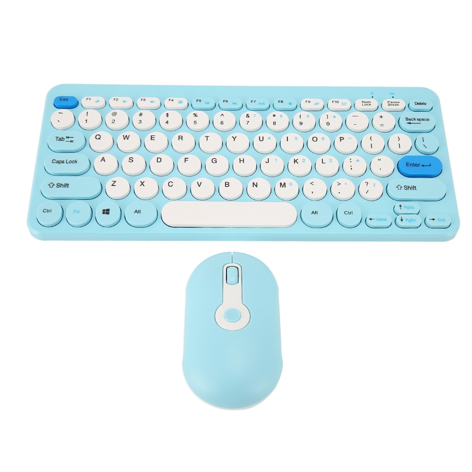 Amazon.com: Portable Keyboard Mouse Set, 2.4G Keyboard Mouse Combo ...