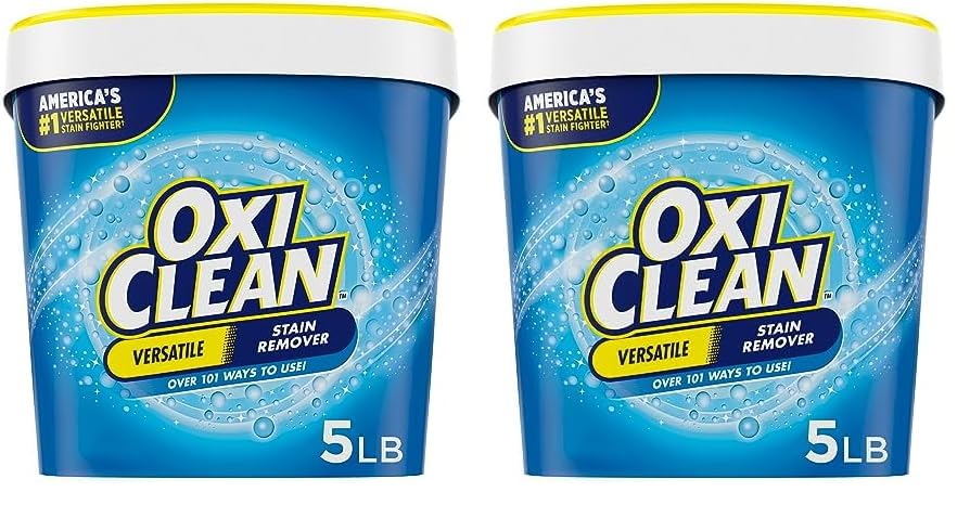 Amazon.com: OxiClean Versatile Stain Remover Powder, 5 lb (Pack of 2 ...