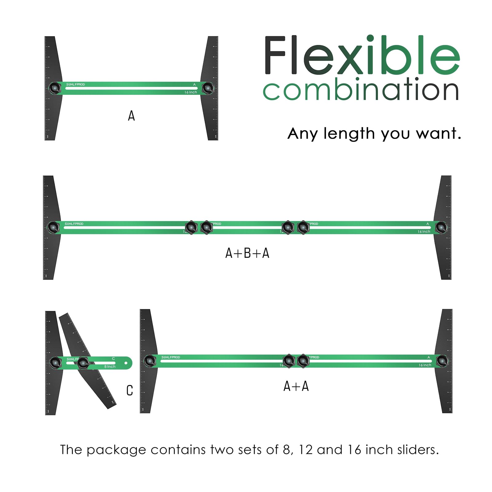 Snapklik.com : SUNLFPROD Stair Tread Template Tool - Solid Stair Tread Gauge, Shelf Layout Tool ...