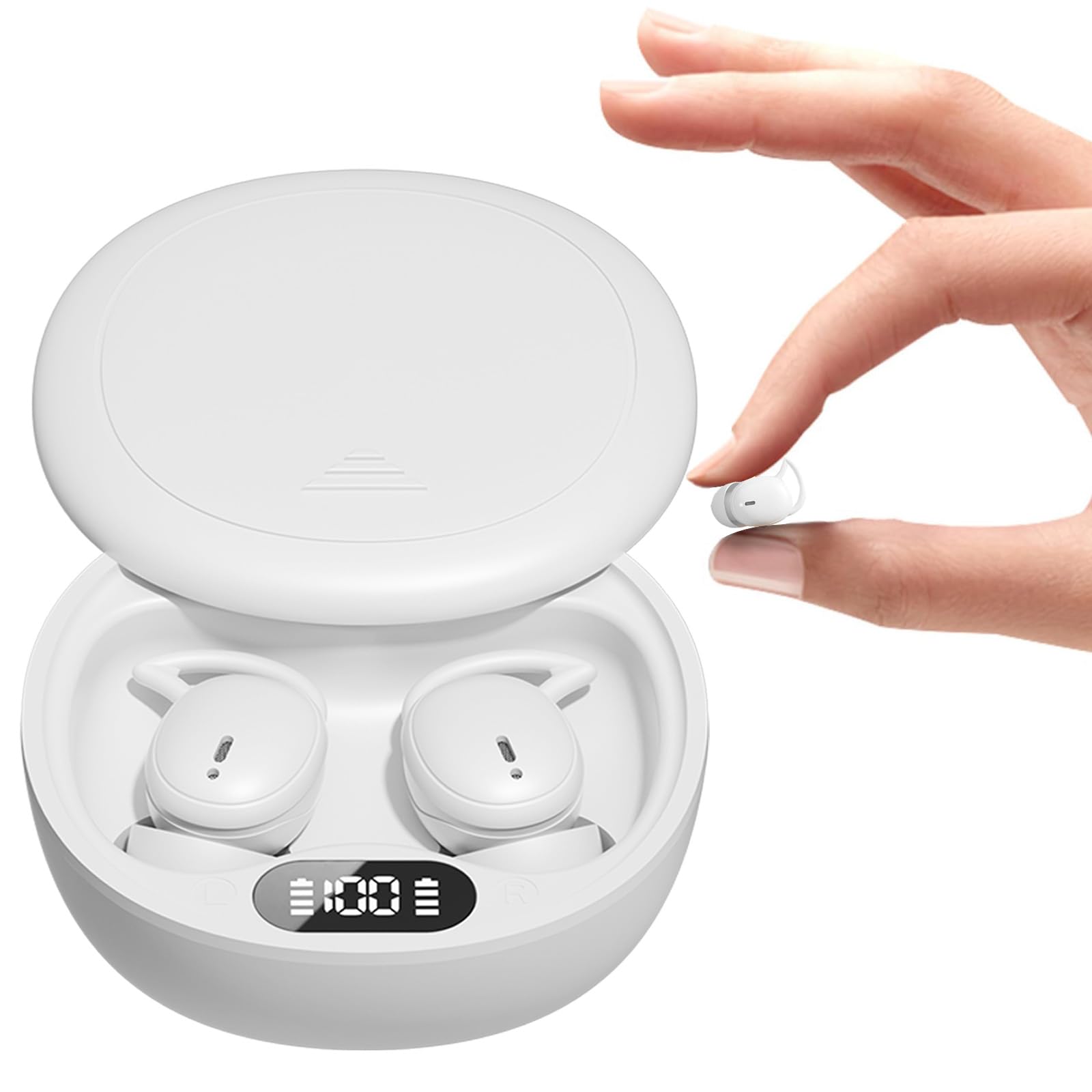Amazon.com: Wireless Small Mini Invisible Comfortable Earbuds Wireless ...