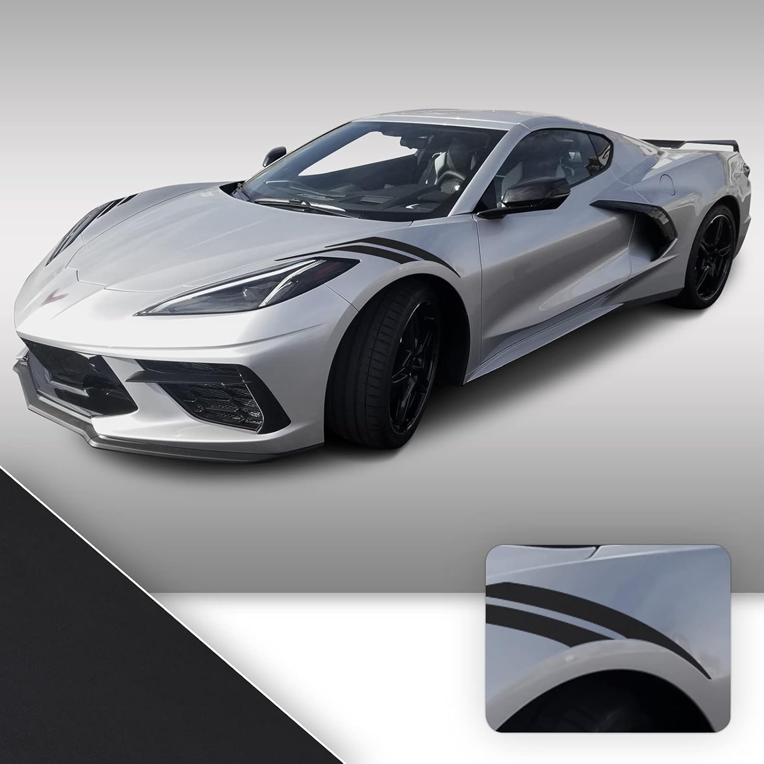Amazon.com - Fender Stripes Hash Marks Graphic Overlay Pre Cut Vinyl ...