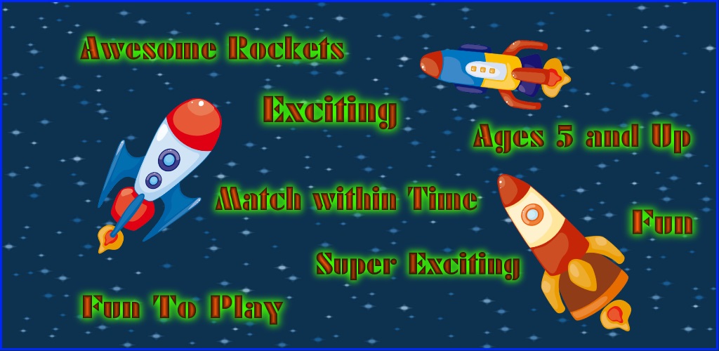 Rocket Games For Kids: Match:Amazon.com:Appstore for Android