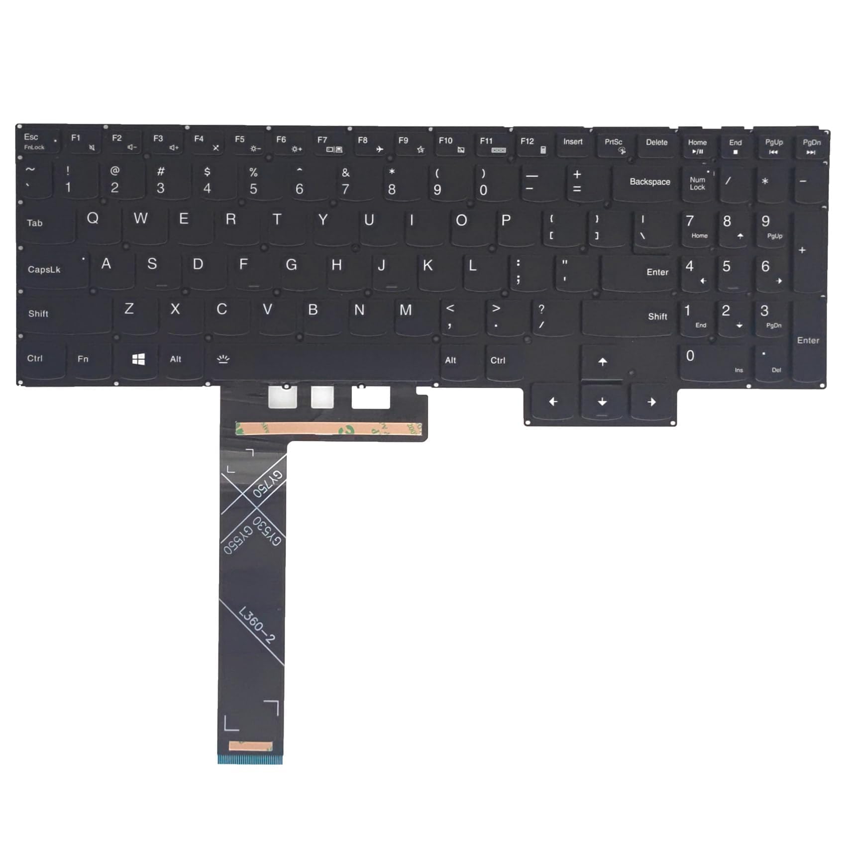 Amazon.com: WWGTMC Replacement Keyboard for Lenovo Ideapad Gaming 3 ...