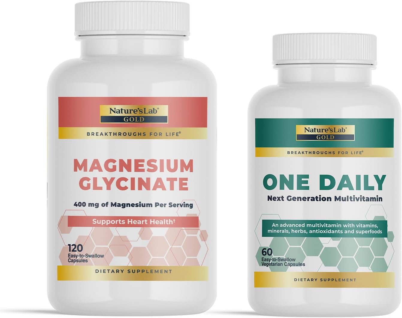 Amazon.com: Nature's Lab Gold One Daily Multivitamin + Magnesium ...