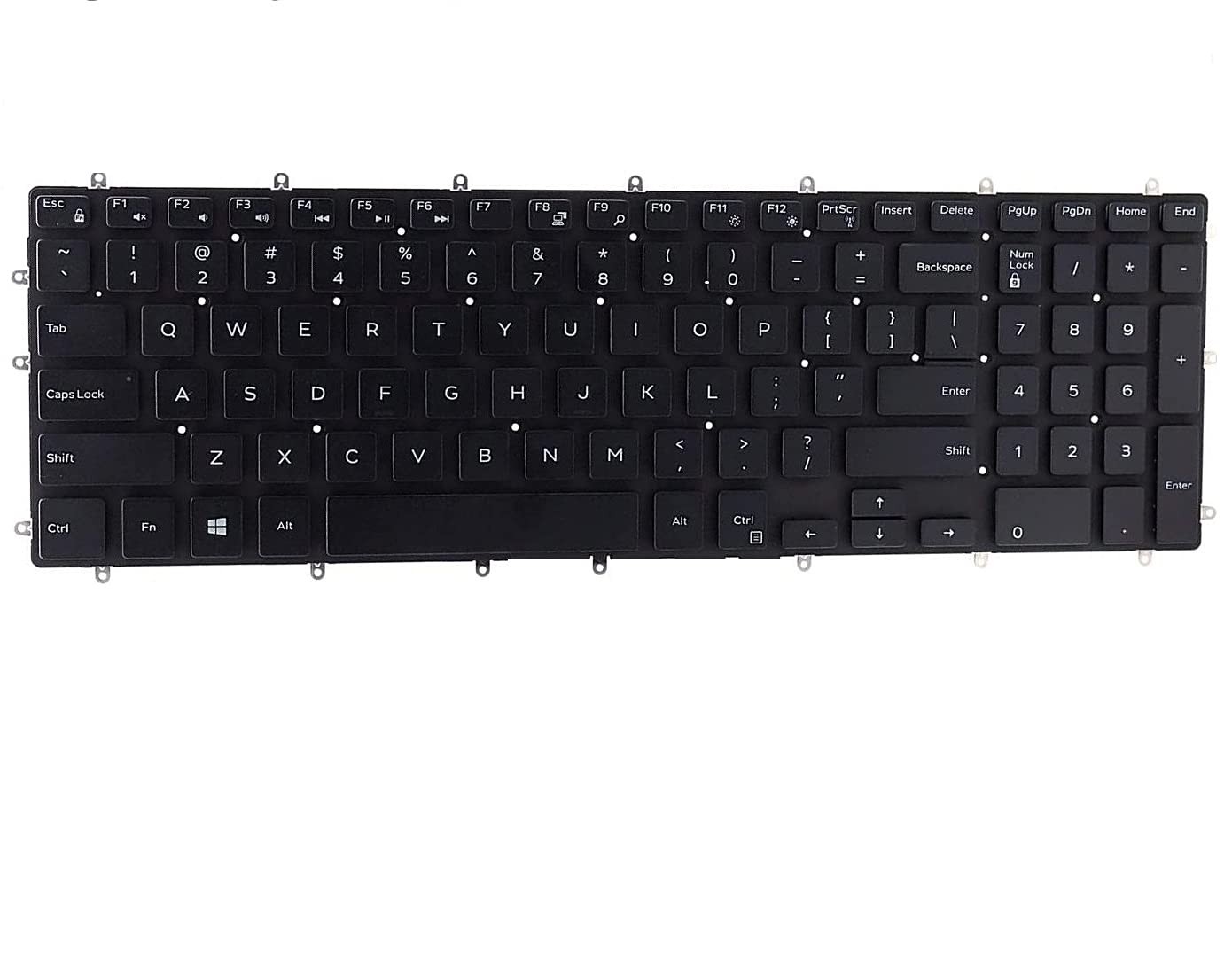Electronikz - Givwizd Laptop Replacement US Layout Non-Backlit Keyboard ...