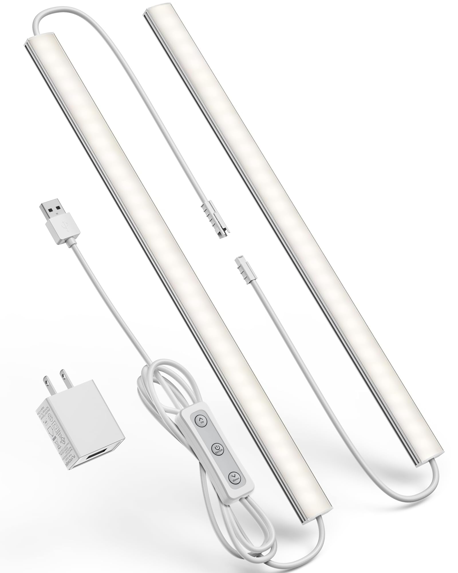 Snapklik.com : Plug-in Under Cabinet Lighting, Dimmable Under Counter ...