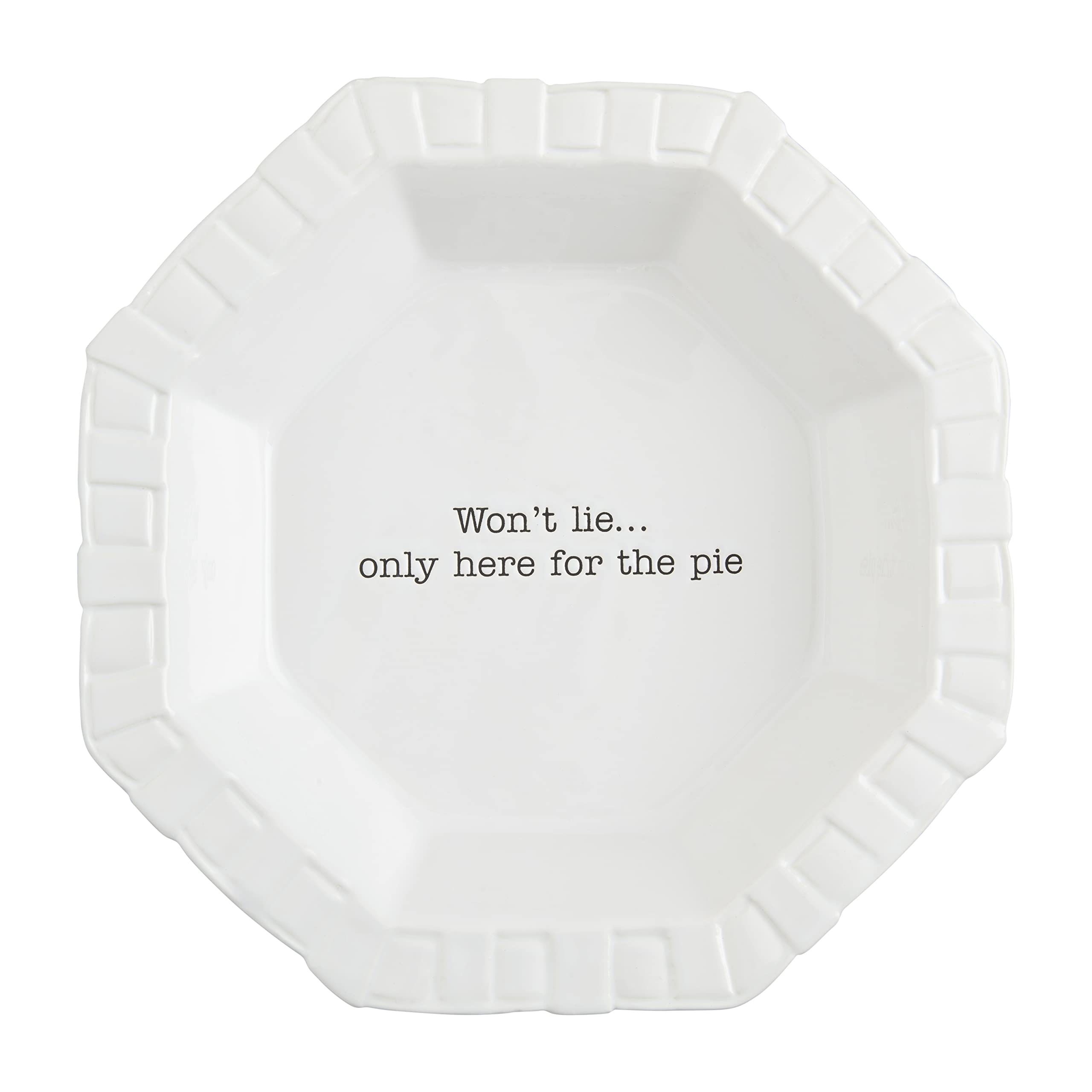 Amazon.com | Mud Pie Pie Dish And Server Set, dish 10" x 10" | towel 26 ...