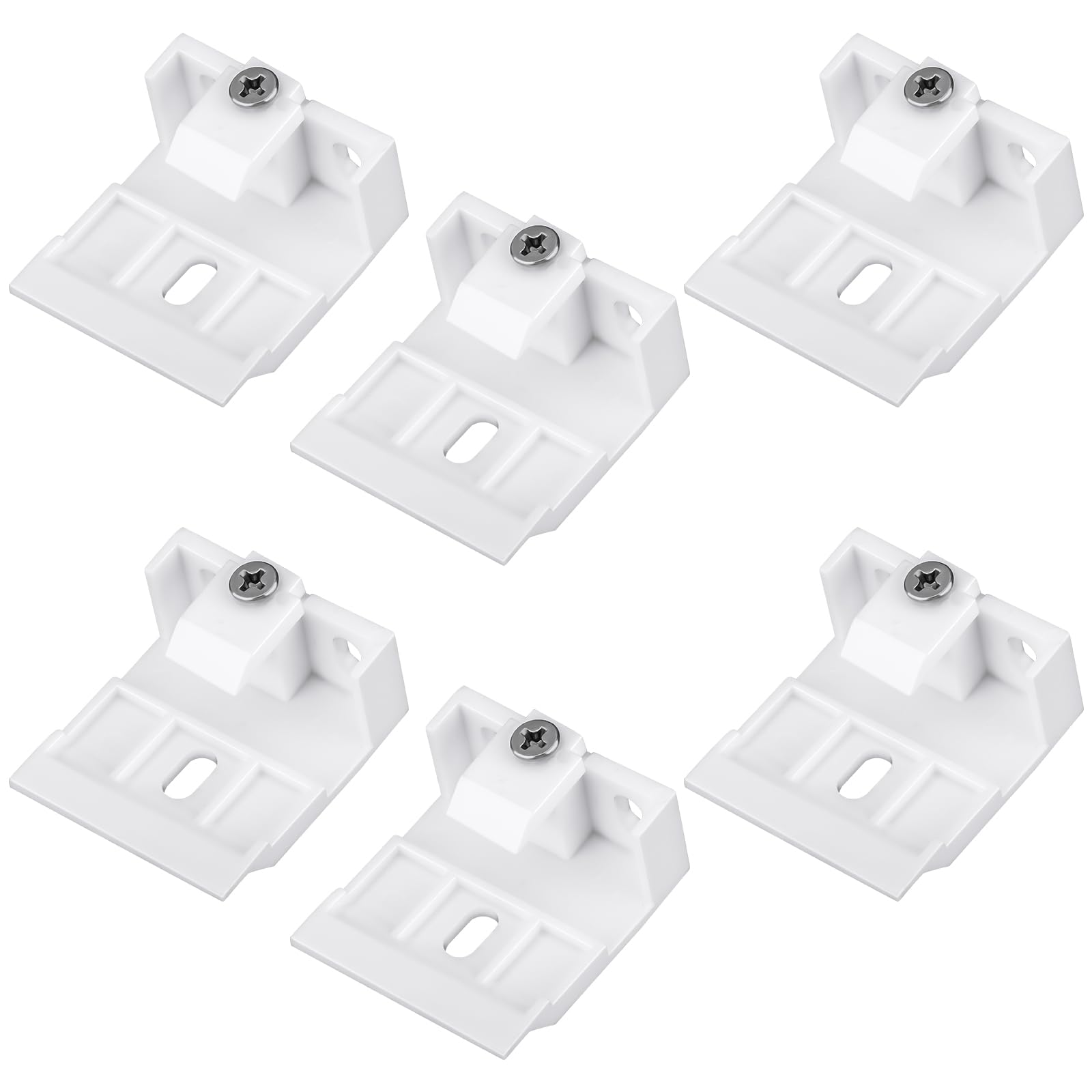 Amazon.com: Wonderjune 6 Pcs Mount Bracket Holder for Pleated Cellular ...
