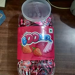 Wrigley's Boomer Bubble Gum Jar | Strawberry Flavoured Chewing Gum ...