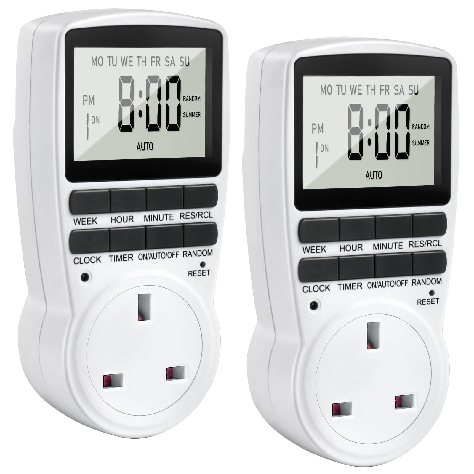 Timers For Plugs Uk Plug Digital Timer Plug Socket, Electrical ...