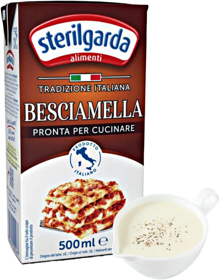 Amazon.com: Sterilgarda Italian Béchamel Sauce Ready to Use | 16.9 fl ...