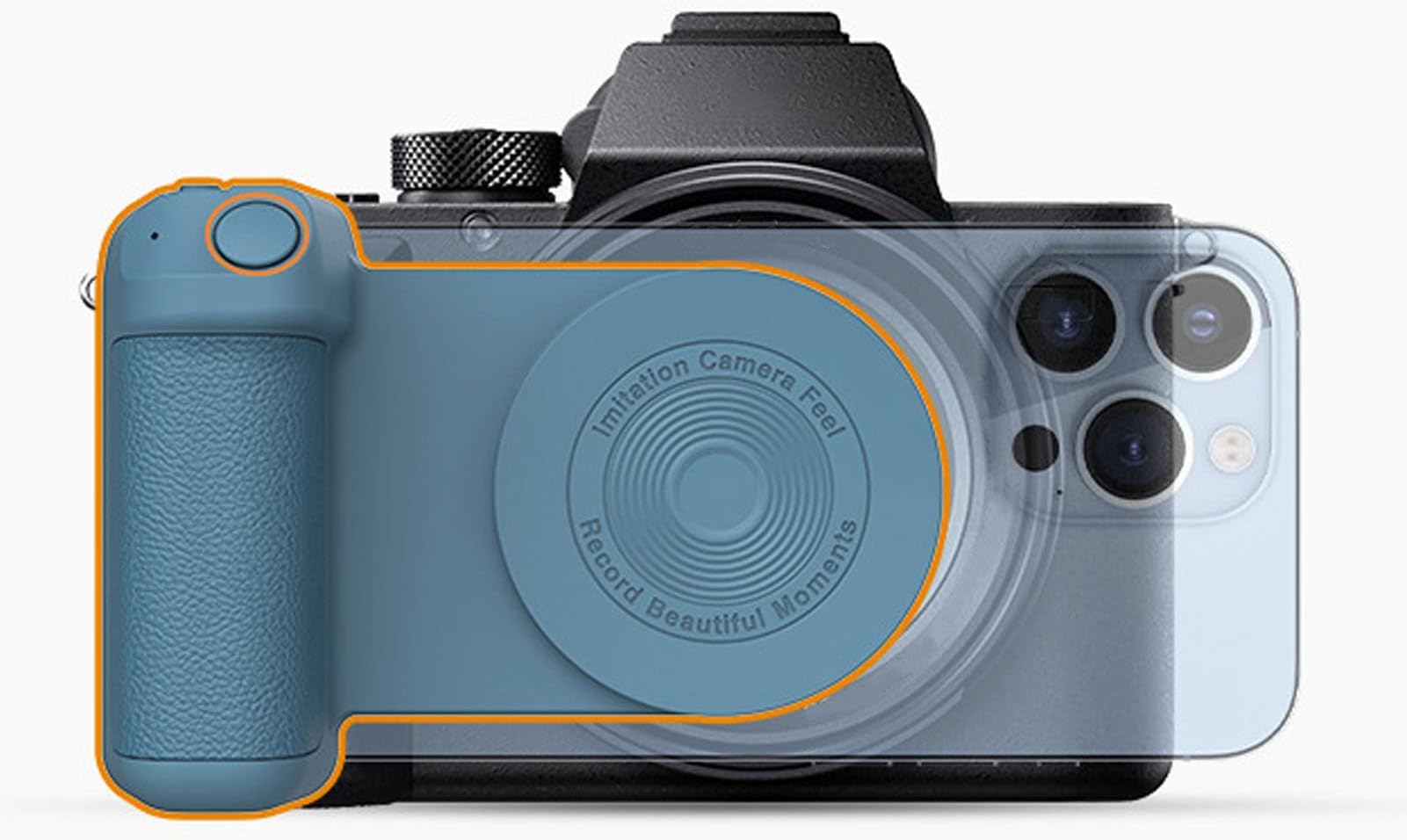 Amazon.com: Magnetic Smartphone Handle Grip, Phone Camera Grip Handle ...