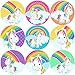 144 Rainbow Unicorns 30 mm Reward Stickers for School Teachers, Parents ...