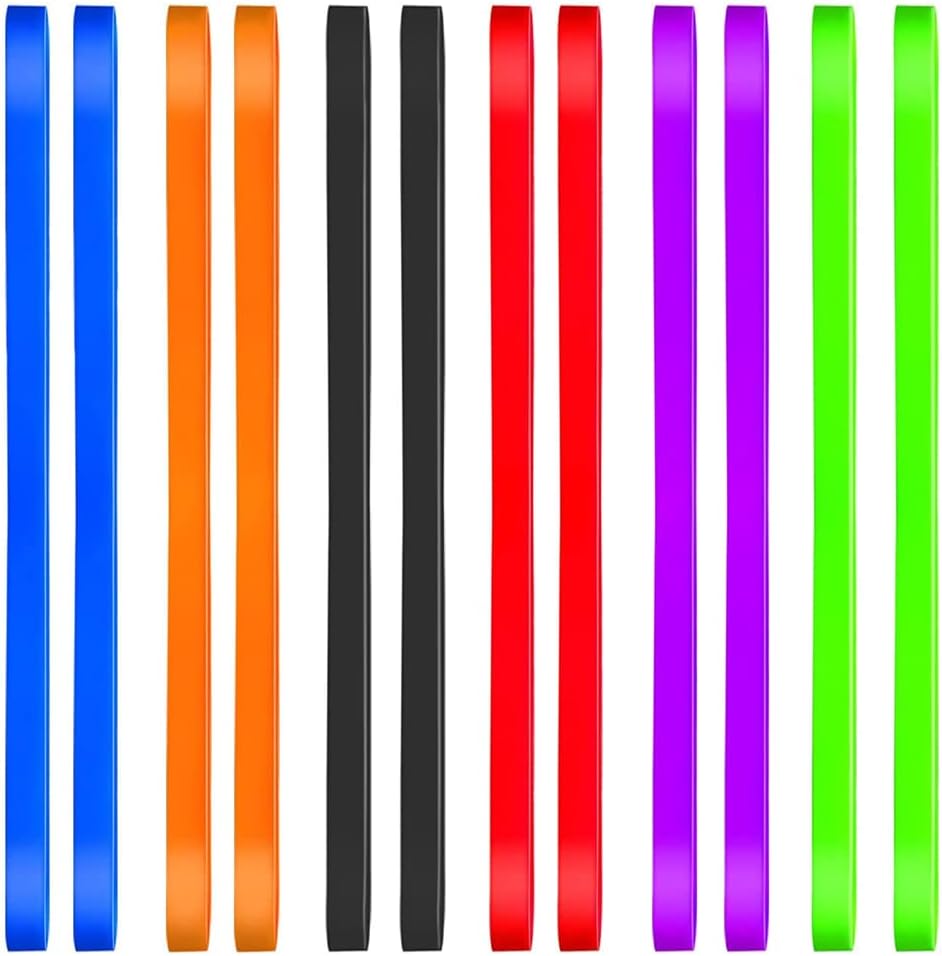 Amazon.com : 12 Pcs Large Rubber Bands 8 Inch Elastic Rubber Wrapping ...