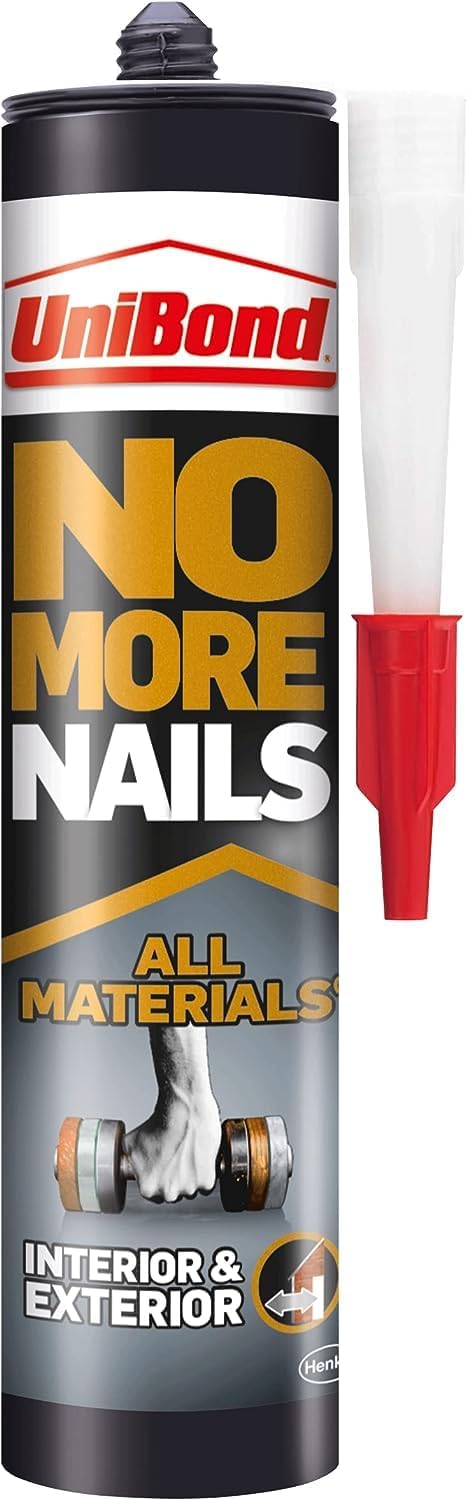 EVO-STIK Liquid Nails Grab Adhesive, Interior & Exterior Use, Colour ...