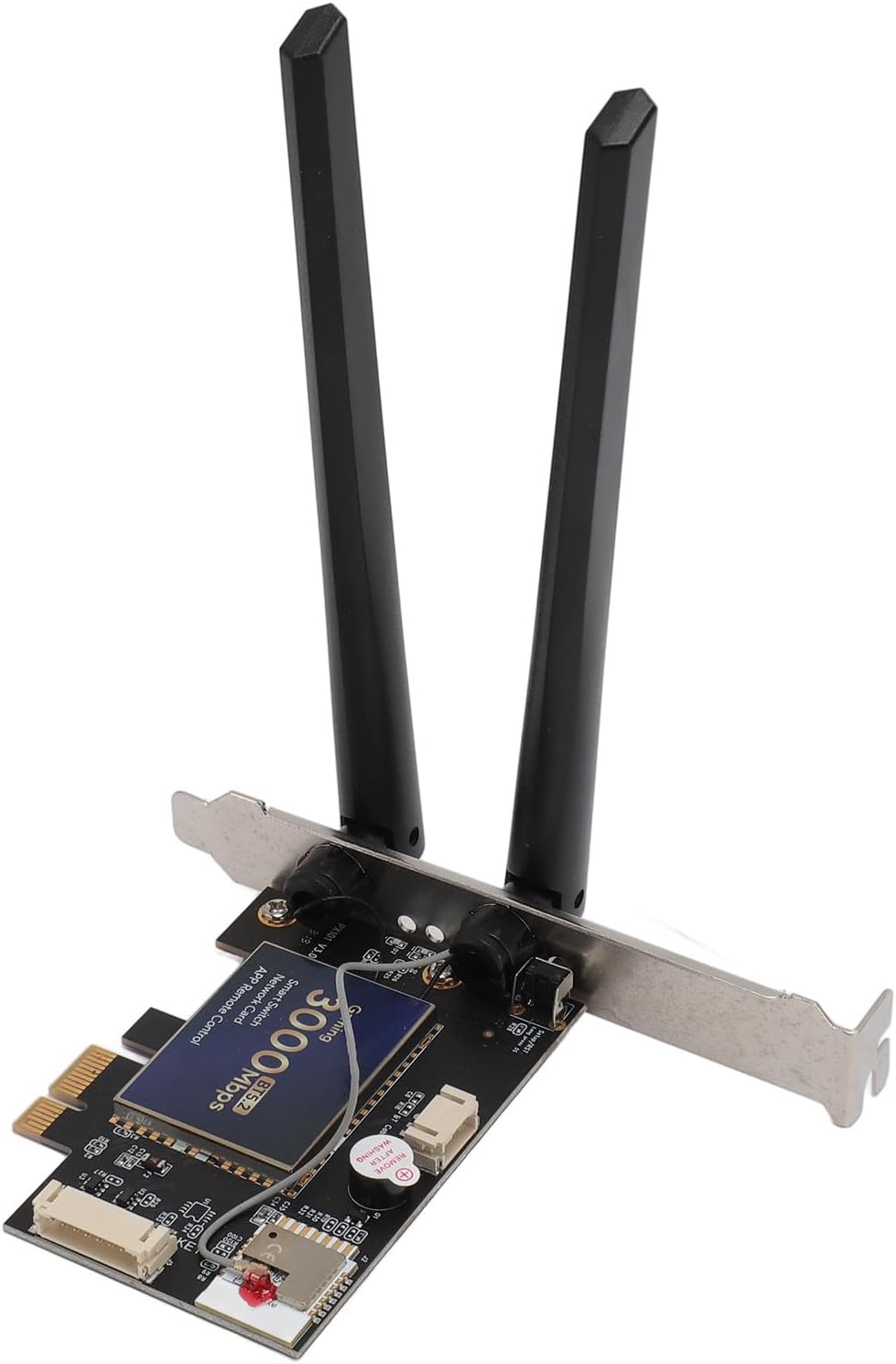 AX3000 6 PCIE Card, 2.4Ghz 5.8Ghz 5.2, MU MIMO Smart APP Remote Control ...