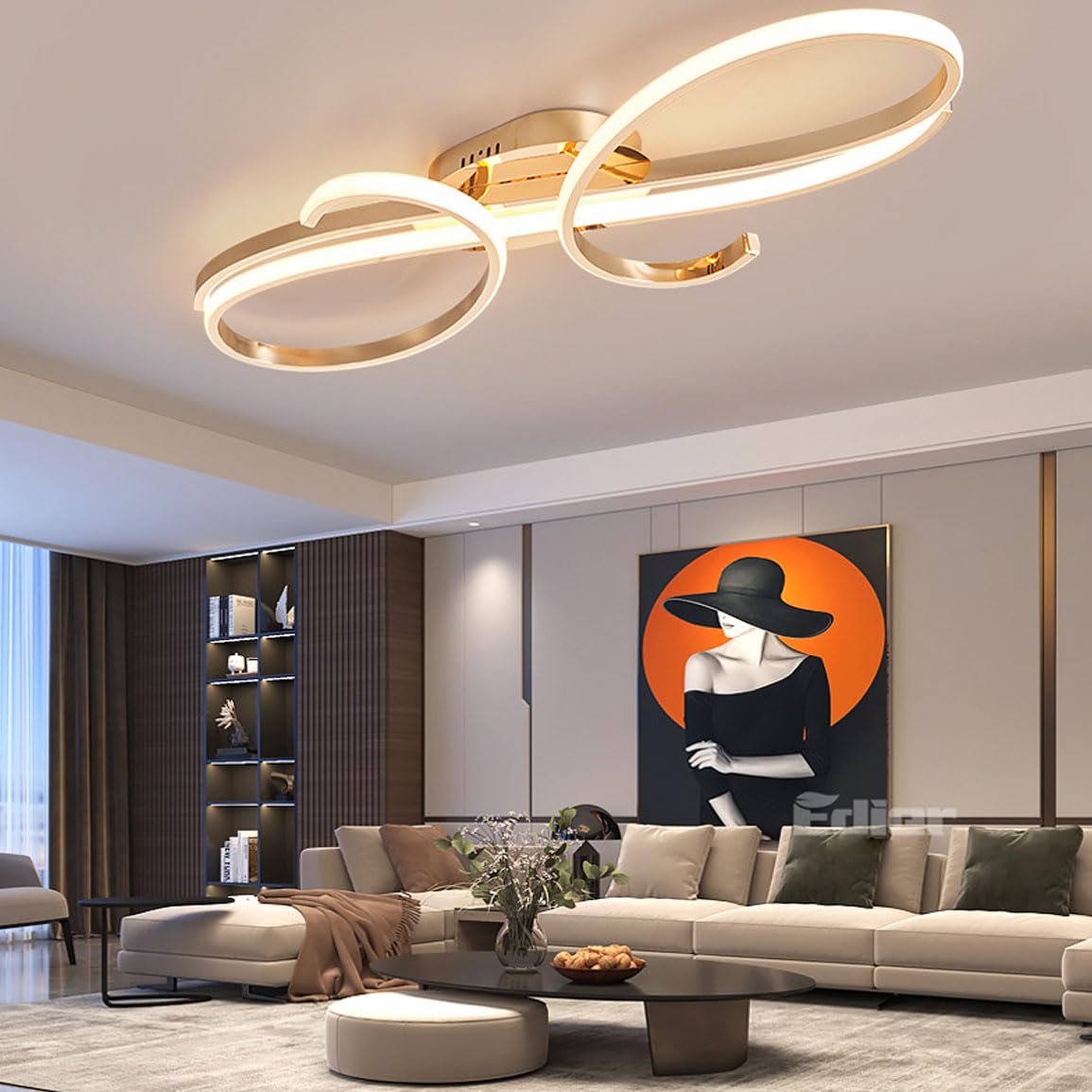 Energy Kitchen Ceiling Lights Modern Rectangular Led Ceiling Light 22w