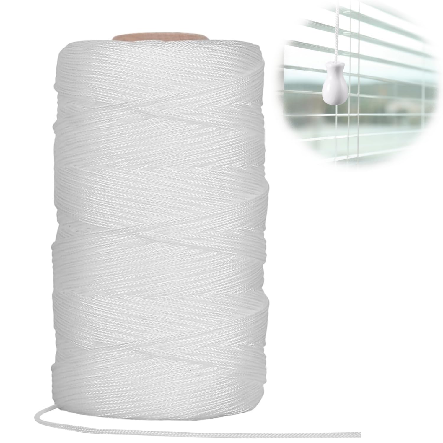 Difistik Roman Blind Cord 2mm White 50 Metres Nylon Blind String ...