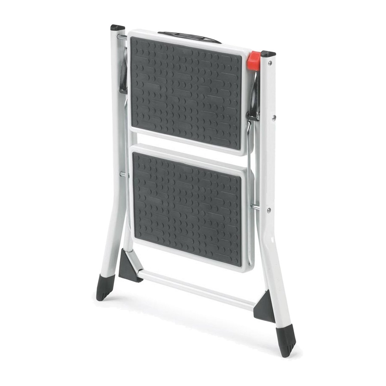 Snapklik.com : Compact Mini Folding 2-Step Stool Ladder