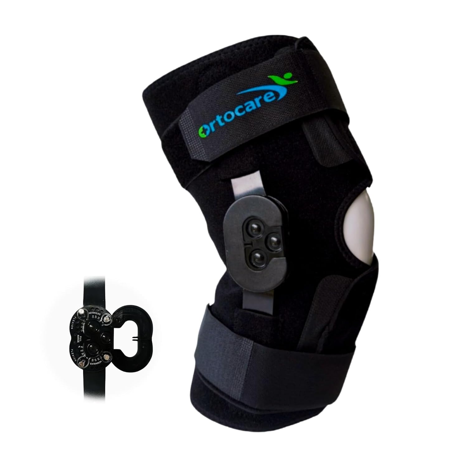 Amazon.com: Ortocare Hinged Knee Brace for Knee Pain - Adjustable Knee ...