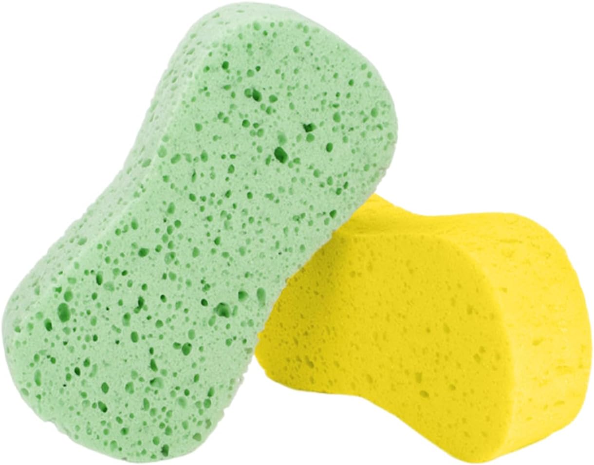 HZXINYI 2 Pieces Large Car Wash Sponges - Non Scratch Car Cleaning Wash ...
