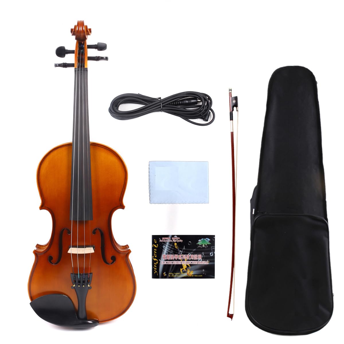 Snapklik.com : Vetimobato 16 Inch 4-String Acoustic Electric Viola For ...
