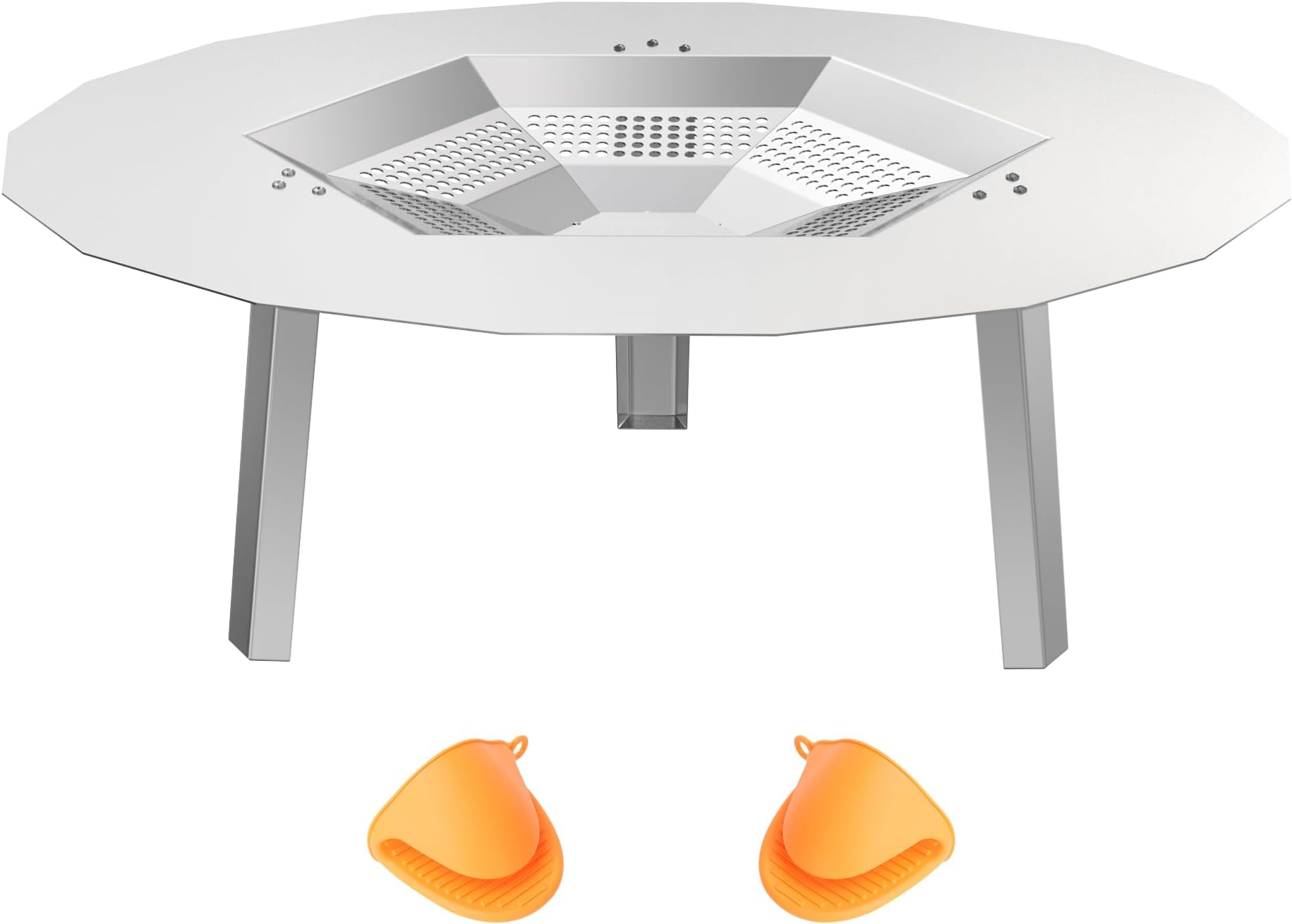 Amazon.com: Heat Warden Camping Heat Deflector is Made in USA of 304 ...