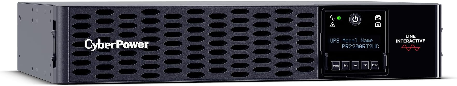 Amazon.com: CyberPower PR2200RT2UC Smart App Sinewave UPS System, 2200VA/2200W, 8 Outlets, 2U ...