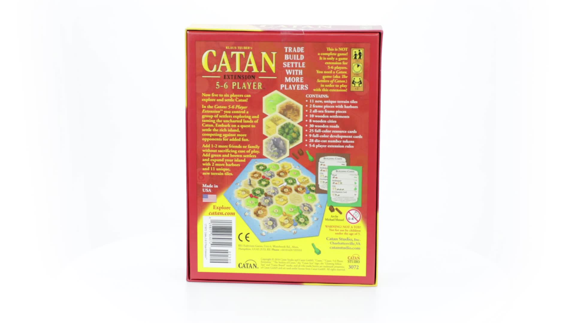 Snapklik.com : CATAN Board Game 5-6 Player Extension - Expand Your ...