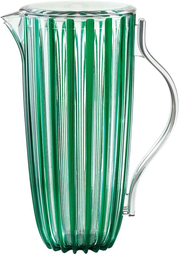 Amazon.com: Guzzini 12380069 Dolcevita Pitcher with Lid Green Bio-Based ...