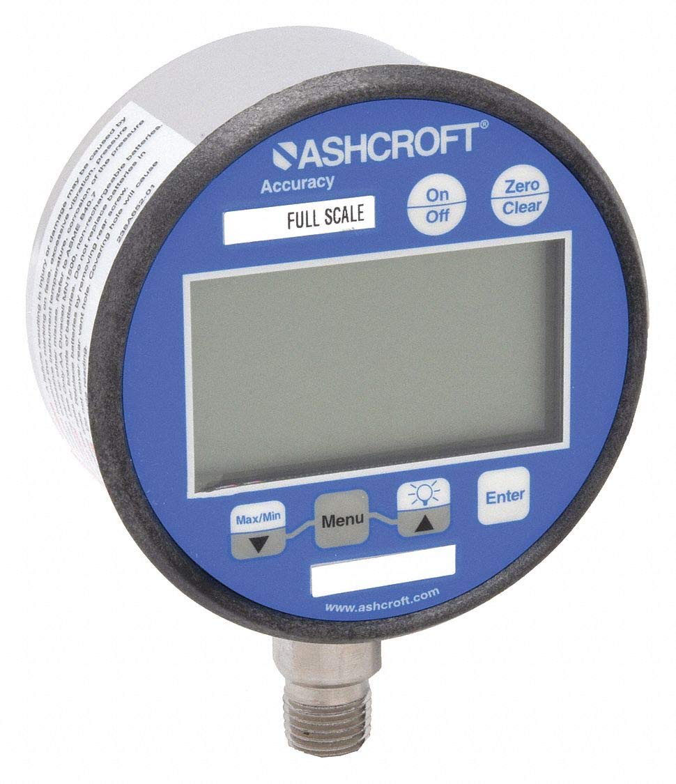 Digital Gauge/Transmitter, 3000 PSI: Industrial Pressure Gauges: Amazon ...